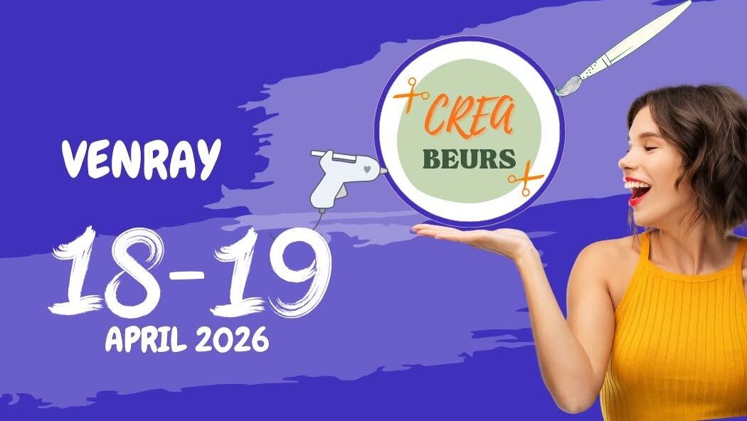 Creabeurs Nederland – Venray 2026 | 18 + 19 April – Creative with Joy